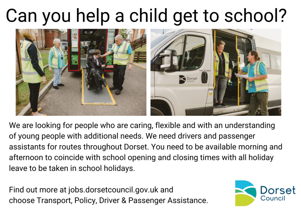 Dorset Council – Driver & Passenger Assistant Job Vacancies ...